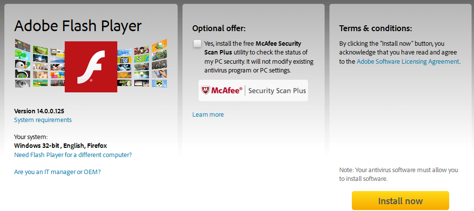 Cara download Adobe Flash Player terbaru • utekno Cara download Adobe Flash Player terbaru • utekno